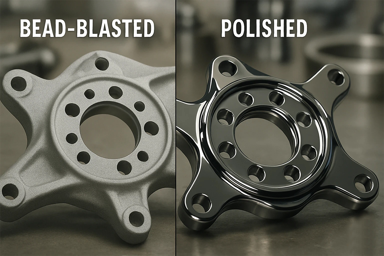 Bead Blasting vs. Polishing: A Comparison of Surface Textures